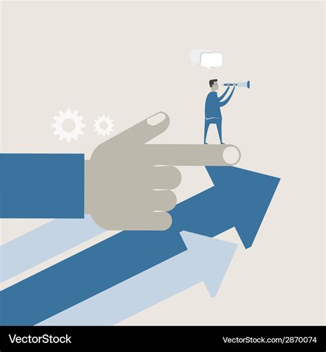 Business Forecasting Graph Royalty Free Vector Image