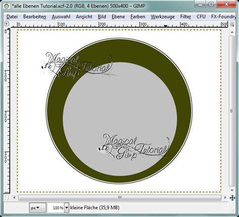 Magical Gimp Tutorial Gimp Tutorial Circle