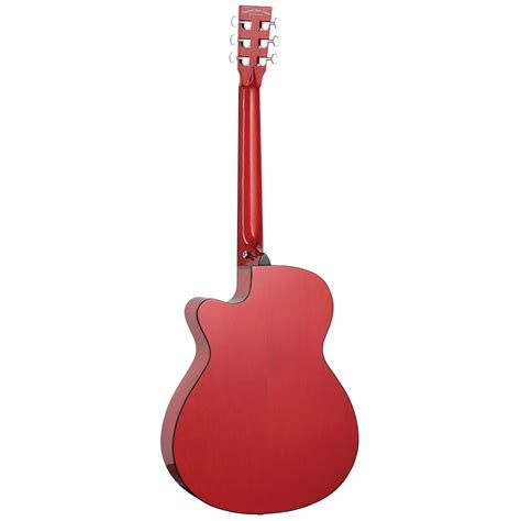 Tanglewood Ta4 Cerd Azure Superfolk C E Pacific Walnut Shimmer Red Gloss—guitars And Things