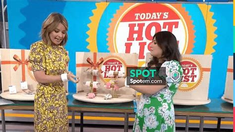 Tanya Taylor Danielle Floral Print Puff Sleeve Dress Worn By Adrianna