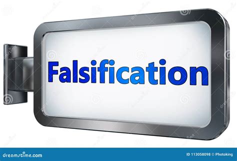 Falsification Stock Illustrations 475 Falsification Stock