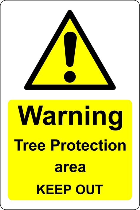 KPCM Tree Protection Area Keep Out Made In The UK