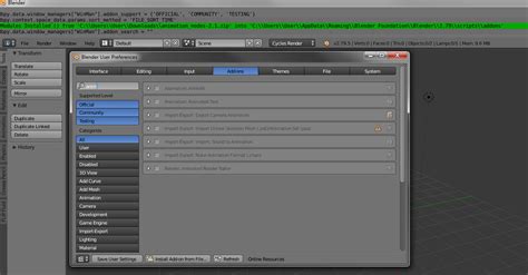 Addon Animation Nodes Not Showing Up Technical Support Blender