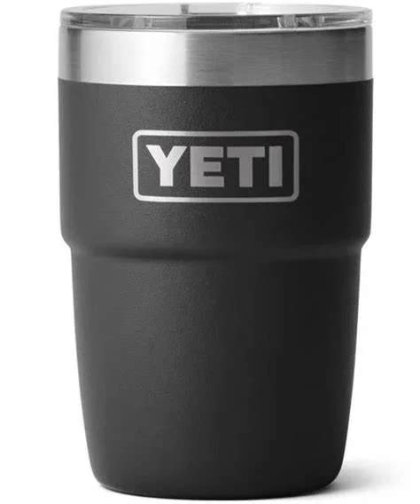 Yeti Rambler 8oz Stackable Cup Navy Greenfield Gunmakers