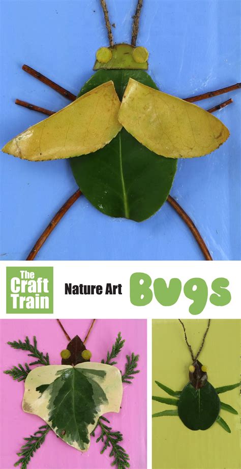 Nature Art Bugs The Craft Train