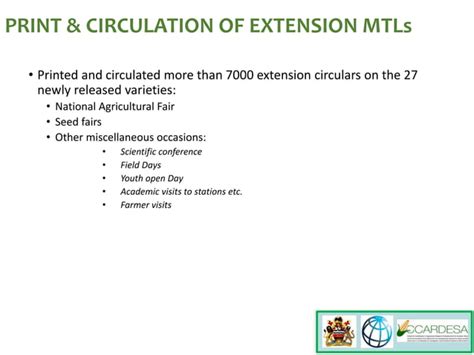Communication And Knowledge Management Malawi Presentation Icr 02 2 2020 Ppt