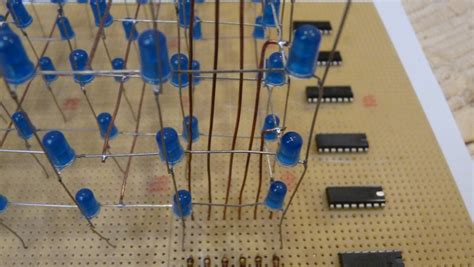 6x6x6 Arduino Led Cube 6 Steps With Pictures Instructables