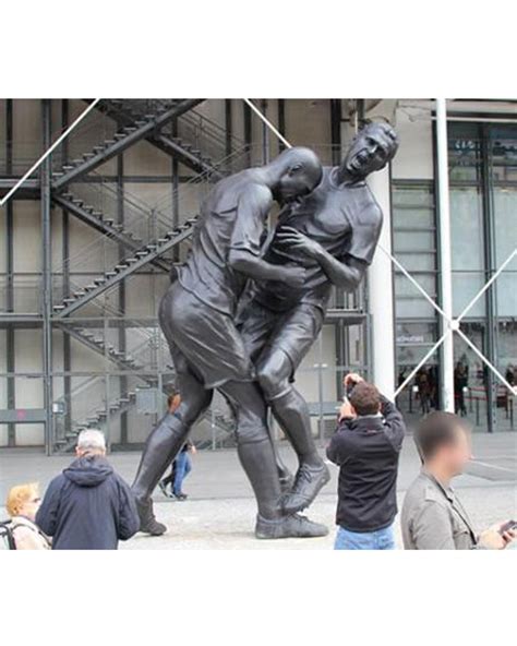 Zidane Materazzi Statue