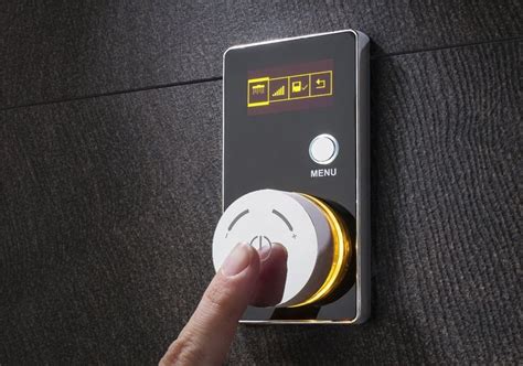 Multiplex Trio Black Digital Shower Control With 3 Outlets Digital Showers Shower Controls