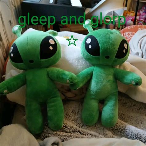 Gleep And Glorp ☆ Alien Plush Aliens Guy Alien Aesthetic
