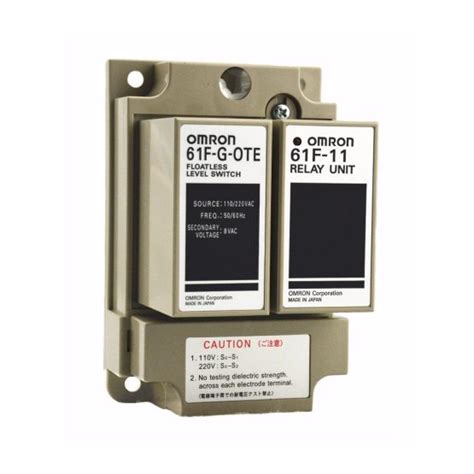 Omron Floatless Liquid Level Switch Relay 61F G 61F 11