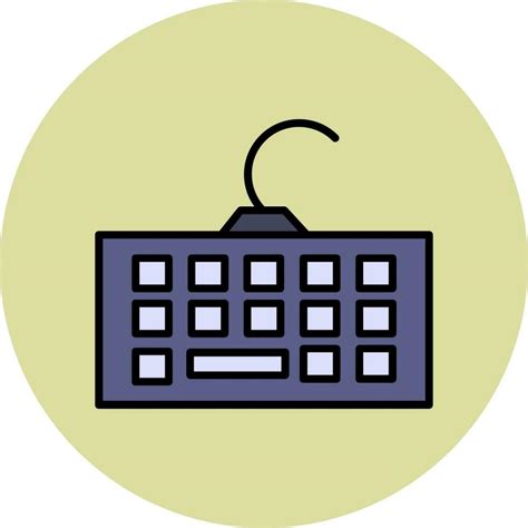 Computer Keyboard Vector Icon 36970140 Vector Art At Vecteezy