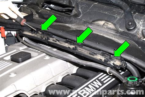 Bmw E90 Engine Cover Removal E91 E92 E93 Pelican Parts Diy Maintenance Article