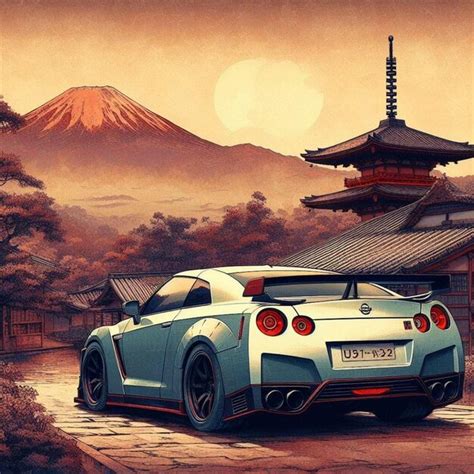 66000 Japanese Car Art Pictures