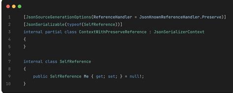 dotnet10 csharp json serialization coding developers gulzar