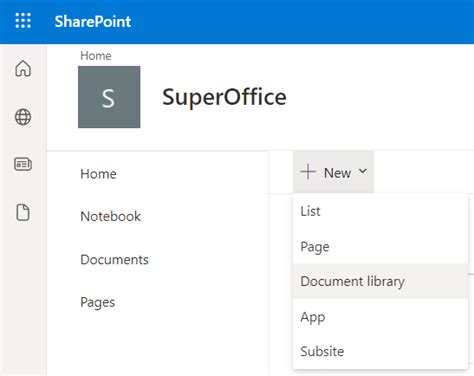 How To Setup Microsoft 365 Sharepoint Superoffice Docs