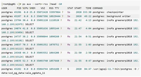 查看PostgreSQL数据库进程占用内存的 数据库集中营 博客园 查看PostgreSQL数据库进程占用内存的 数据库集中营 博客园