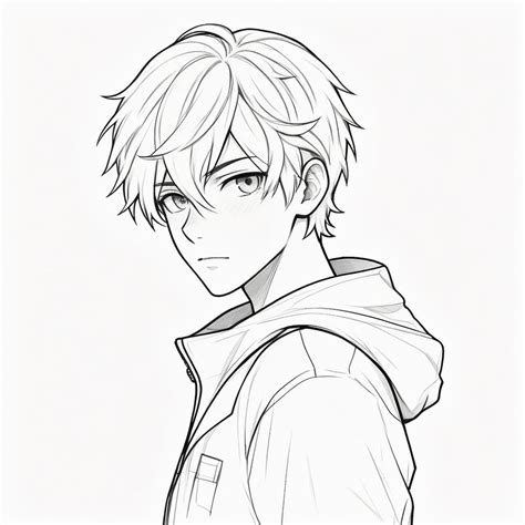 帅气的男生怎么画 简笔画 图文（推荐15张） 简笔画图片大全