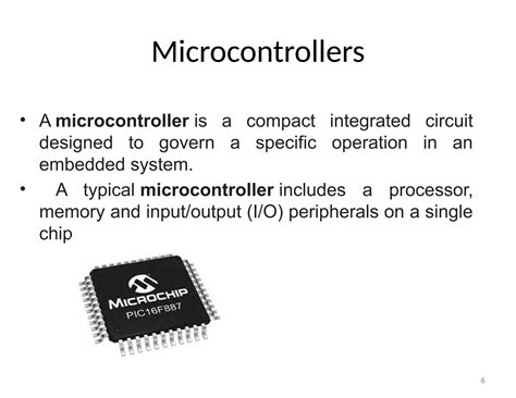 Microcontrollers Vs Microprocessors Pptx