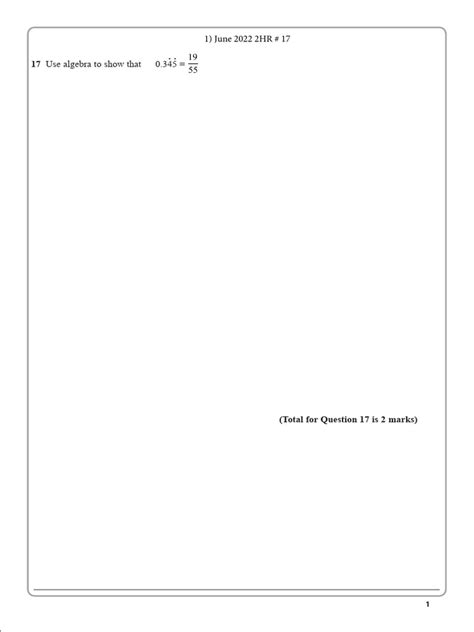 1 8 Recurring Decimals Pdf Lexicology Division Mathematics