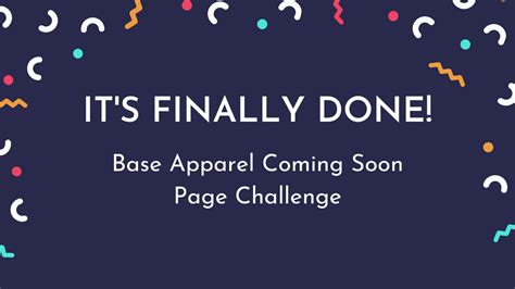 Github Vanzasetiabase Apparel Coming Soon Page A Nice Challenge