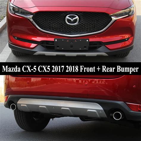 Fit For Mazda Cx 5 Cx5 2017 2021 Front Rear Bumper Diffuser Bumpers Lip