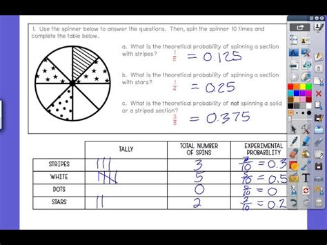 Probability Theory Worksheet 2 Answers