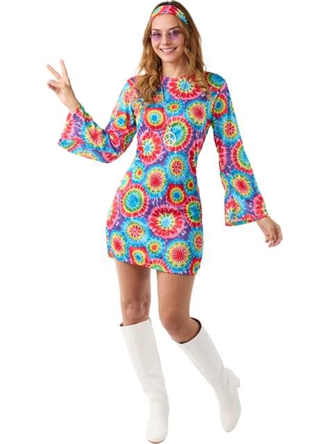 60s Hippie Costume For Women Funidelia