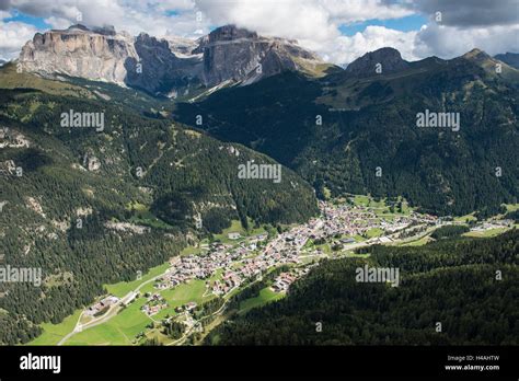 Canazei Val Di Fassa The Dolomites Sella Group Fassa Valley