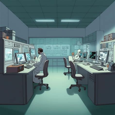 Premium Ai Image Visual Of Laboratory