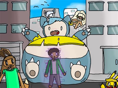 Panic Down At The City Pokemon Tfs By Colin 321 On Deviantart