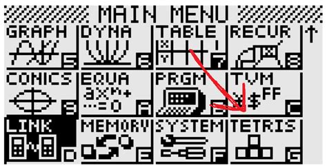 Im Trying To Port Tetris To A Graphing Calculator Which Menu Icon Looks The Best R Tetris
