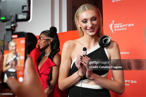 Draftee Cameron Brink Talks To The Media Before The 2024 Wnba Draft