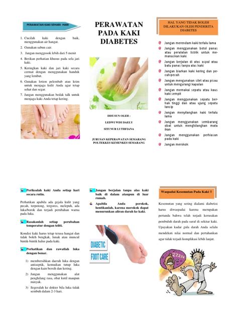 Leaflet Perawatan Kaki Diabetes Pdf