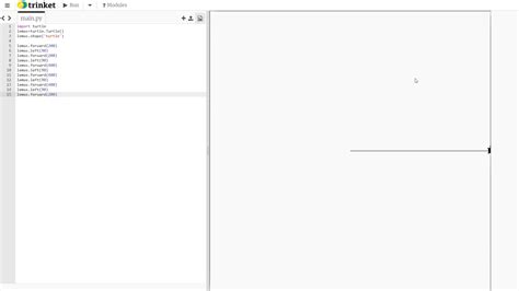 Trinket Python Turtle Lesson Expanding The Turtle Grid Youtube