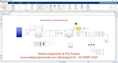 Grid Connected Pv Sliding Mode Controller Smc Pv Matlab Simulink