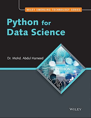 Python For Data Science Wiley Publishing Mazkingin