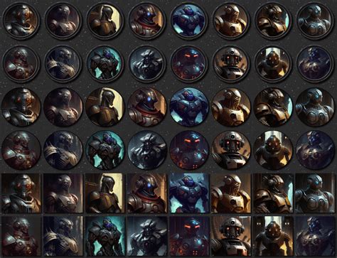 Sci Fi Robot Tokens Rbattletokens