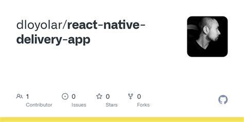 GitHub Dloyolar React Native Delivery App