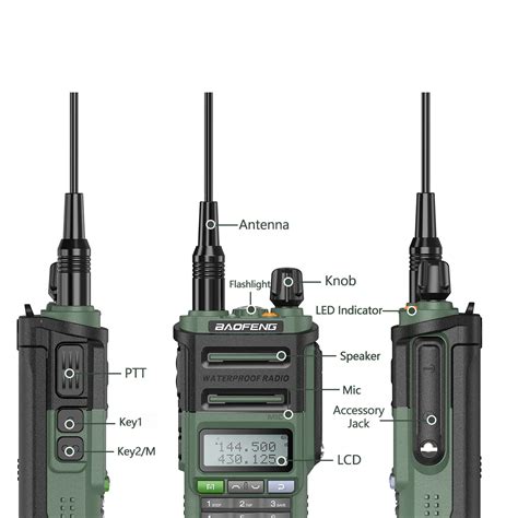 Baofeng Uv 9r Pro V2 Tripower 10w E Ip 68