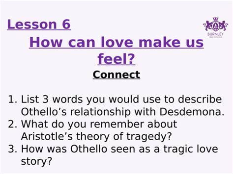 Love And Relationships Ks3 Sow Teaching Resources