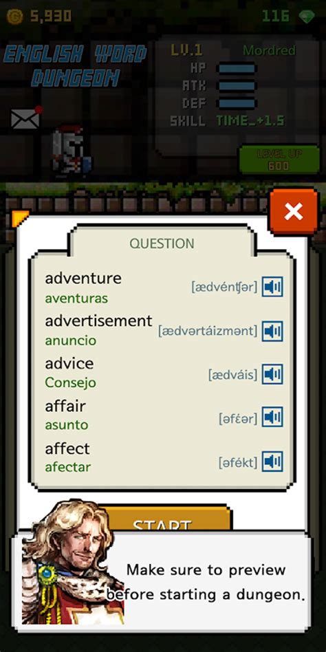English Dungeon Learn E Word Apk For Android Download
