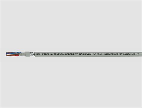 Incremental Feedback Cable グレー 4 x 2 x 0 25 2 x 1 mm²