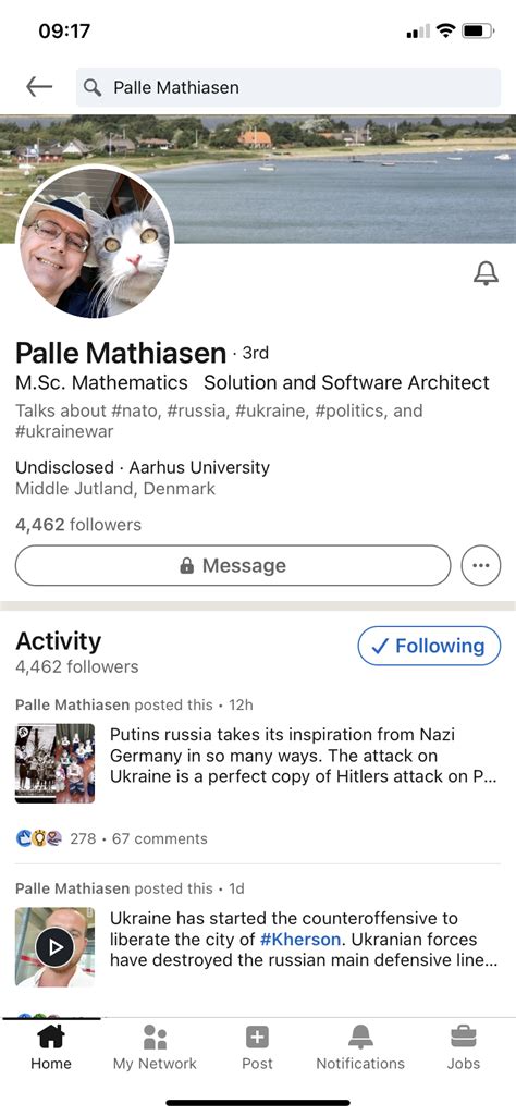 From The Linkedin Page Of Palle Mathiasen Ukraine Today Org