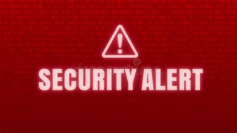Warning Concept Animation Computer Virus Hacking Etc Stock Video