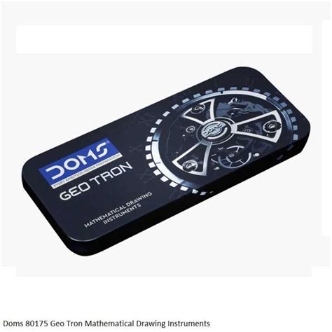 Doms Geotron Mathematical Drawing Instruments Box Bd
