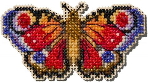 Mill Hill 2025 Spring Bouquet Collection Peacock Butterfly
