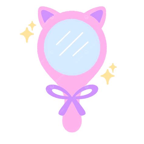 귀여운 핑크 거울 디자인 일러스트 귀여운 핑크색 거울 귀여운 거울 거울 만화 일러스트 Png 일러스트 및 Psd 이미지 무료 다운로드 Pngtree