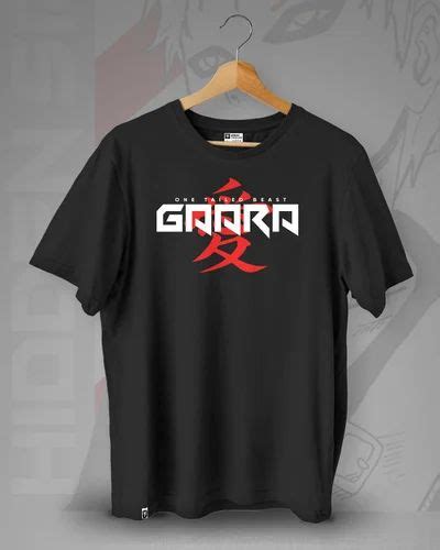 Cotton Printed Gaara Hidden Sand Men T Shirts Round Neck At Best Price