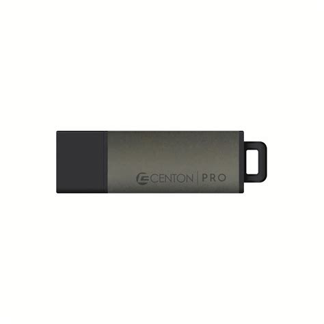 Centon Usb 3 0 Datastick Pro Charcoal Metallic 16gb